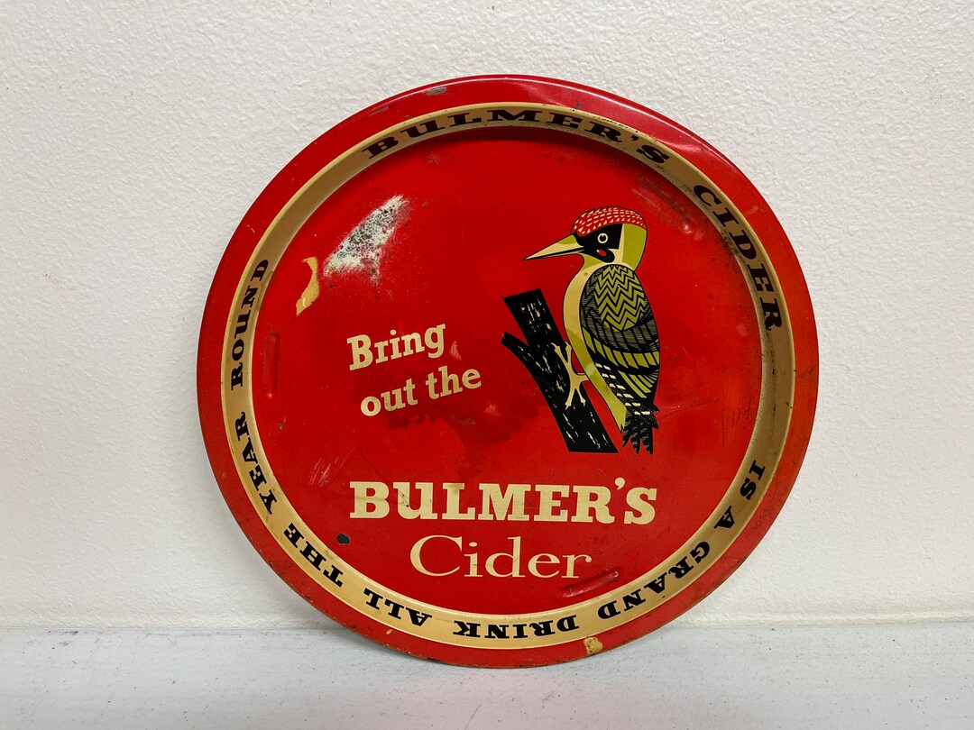 Vintage Bring Out the Bulmer’s Cider Woodpecker Tray - Etsy