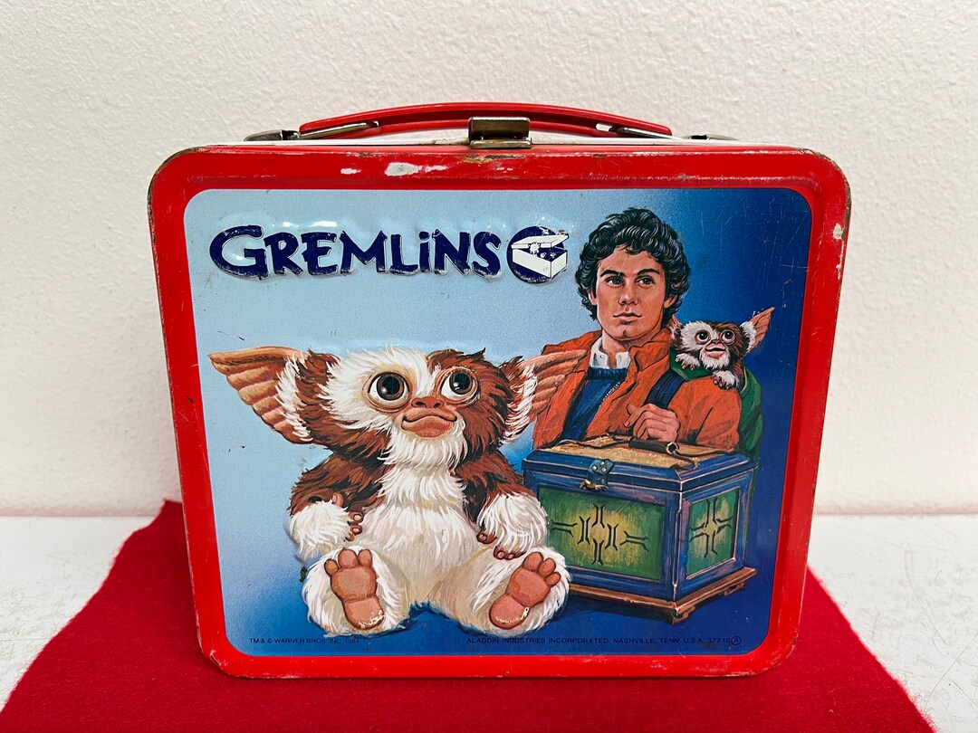 Vintage 1984 Gremlins Red Aladdin Industries Metal Lunch Box - Etsy Vintage 1984 Gremlins Red Aladdin Industries Metal Lunch Box - Etsy