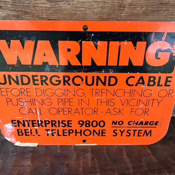 Bell Telephone Sign - Etsy