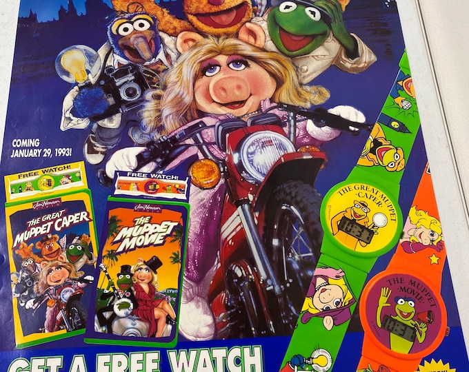 1993 Fun Time Ahead With the Muppets Video Release Promo - Etsy