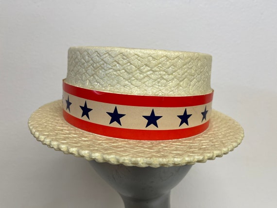 Vintage 1976 US Bicentennial Styrofoam Hat - Gem