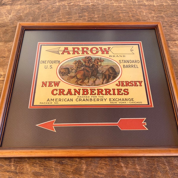 Cranberry Crate Labels - Etsy