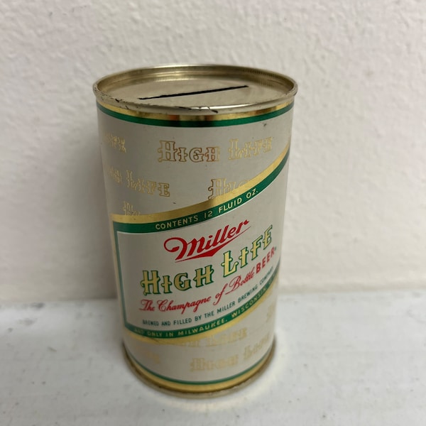 Miller Beer Can Bank - Etsy