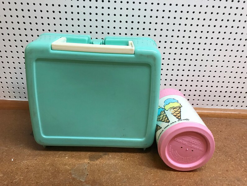 Vintage Rare Clown Plastic Lunch Box & Thermos - Etsy