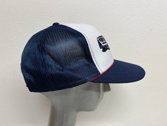Vintage 1980s Ford Van Blue Mesh Trucker Hat Made in … - Gem