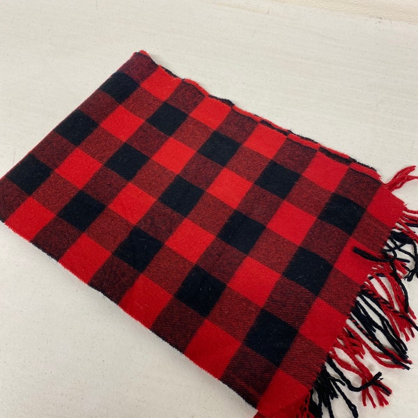 Red Buffalo Check - Etsy