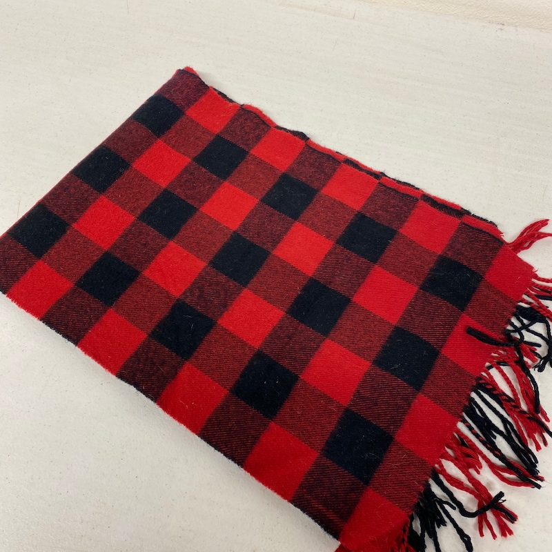 Red Buffalo Check - Etsy