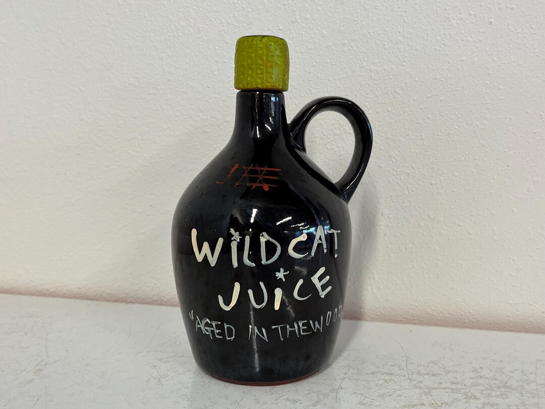 Vintage Mid Century Wildcat Juice Jug Shaped Decanter by Davar in Japan ...