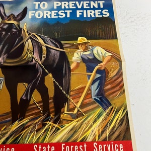 Vintage Original 1944 US Department of Agriculture Forest Service ...