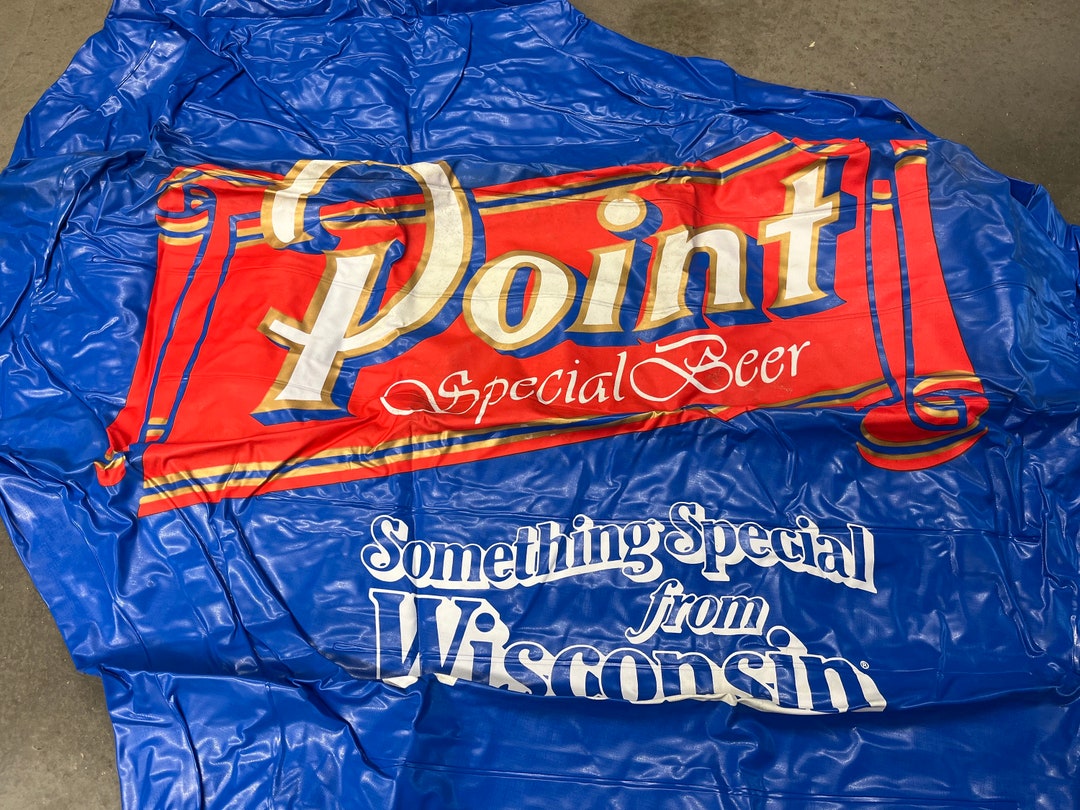 Vintage 1990s Point Special Beer Inflatable Bar Sign and Water Raft ...