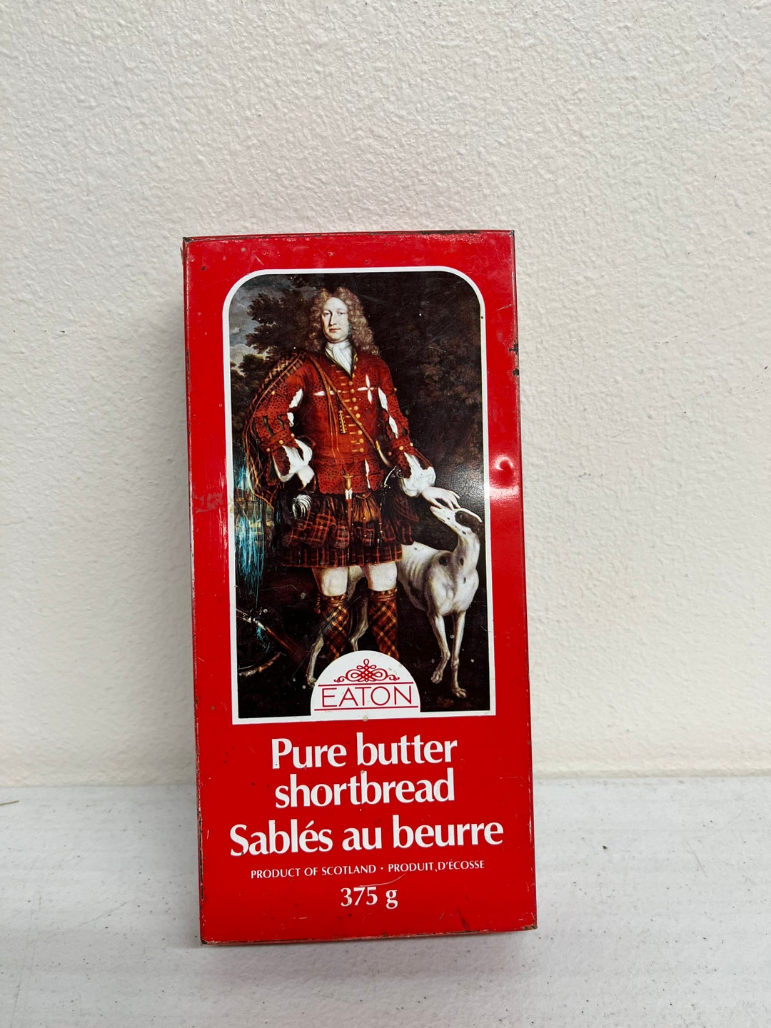 Vintage Eaton Pure Butter Shortbread Tin Product of Scotland - Etsy