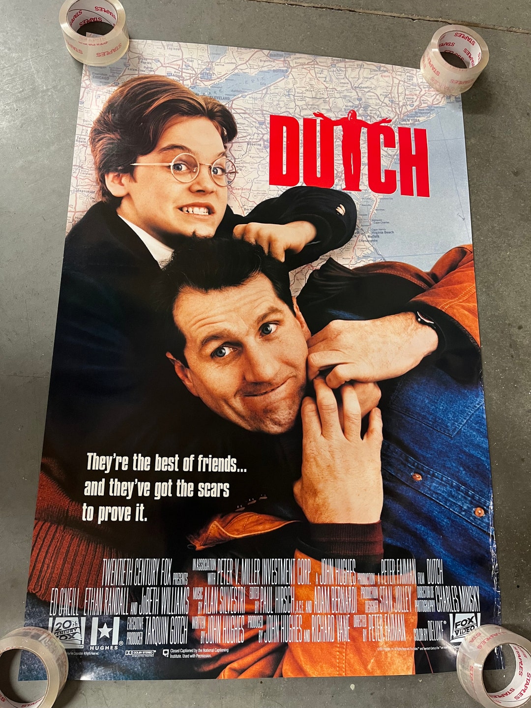 1991 DUTCH Movie Poster Ed O’neill 20th Century Fox - Etsy