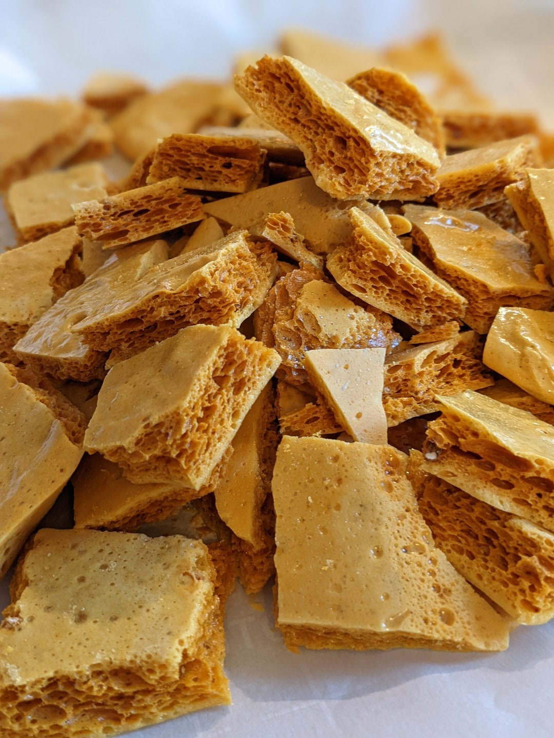 Easter Artisan Gourmet Honeycomb Candy--plain or Fair Trade Chocolate ...