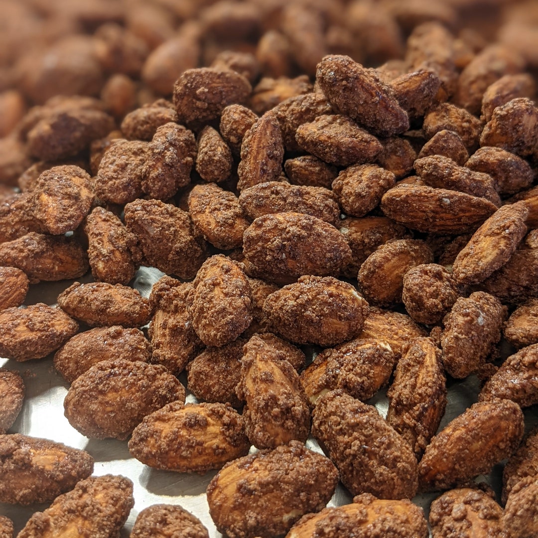 Valentines Love Artisan Spiced Mexican Organic Chocolate Almonds 4oz or ...