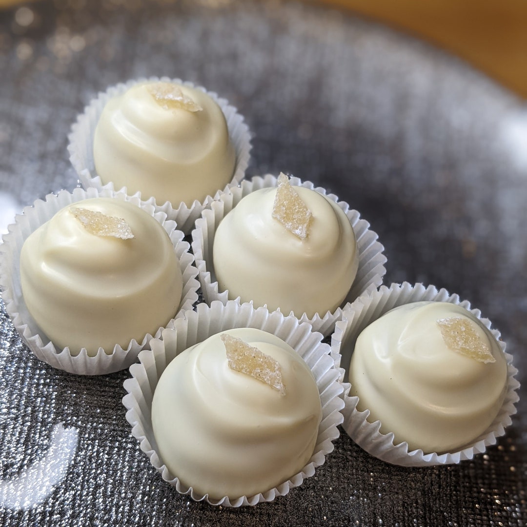 White Chocolate Chai Fig Truffles | Gourmet Artisan Truffle Gift ...