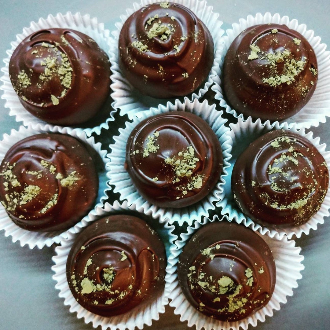 Summer Artisan Gourmet Hand Rolled Fair Trade Dark Chocolate Green Tea ...