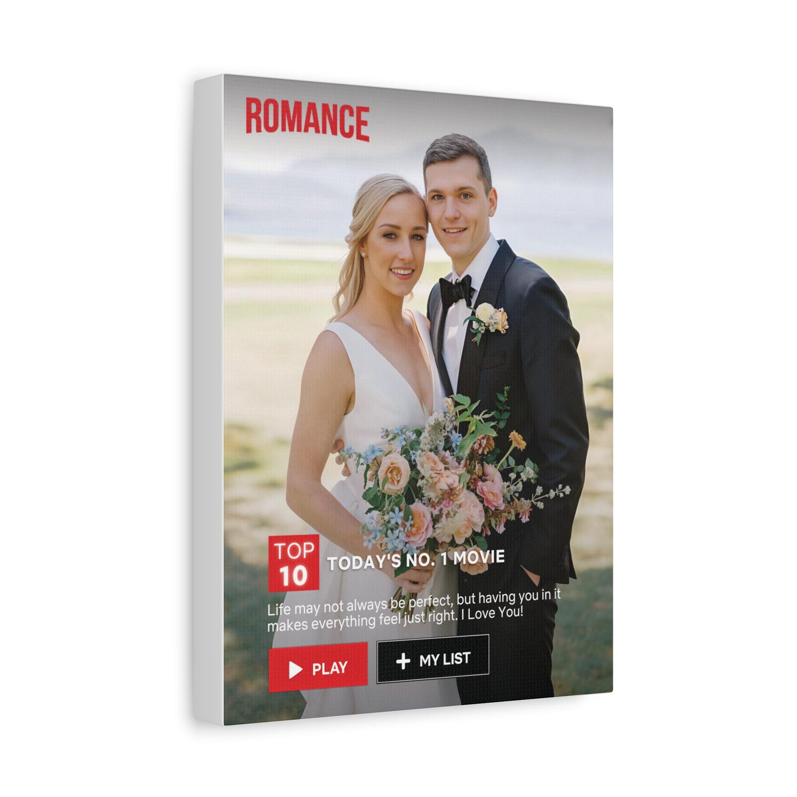 Editable Movie Poster | Personalized Netflix Style Gift for Any ...