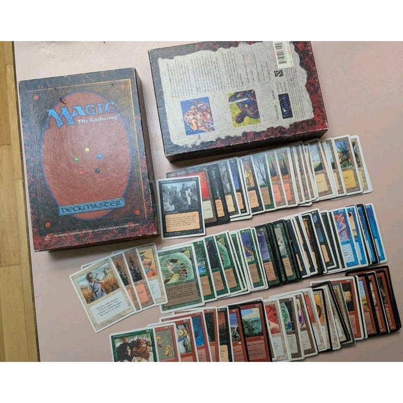 Magic the Gathering Mixed Lot of 178 Cards From 1995 1996 1997 Ruby ...