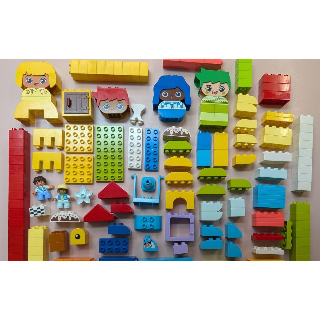 Lego Duplo Big Feelings and Emotions 10415 Mixed Lot 10909-1 169 Pieces ...