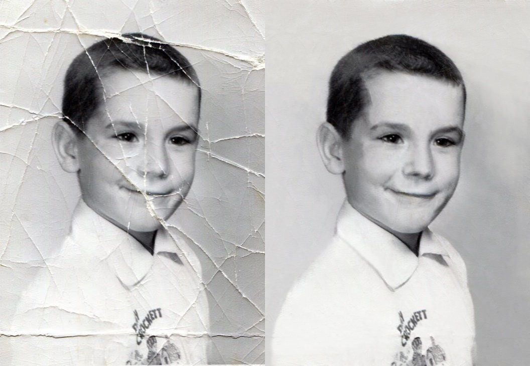 Picture Restoration, Digital Retouching Service, Old Photo Fix, Damaged ...
