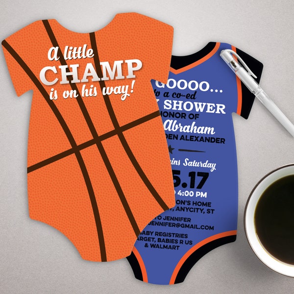 Basketball Theme Baby Shower - Etsy