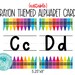 Editable Alphabet Poster Template, Crayon Classroom Decor, ABC Banner ...