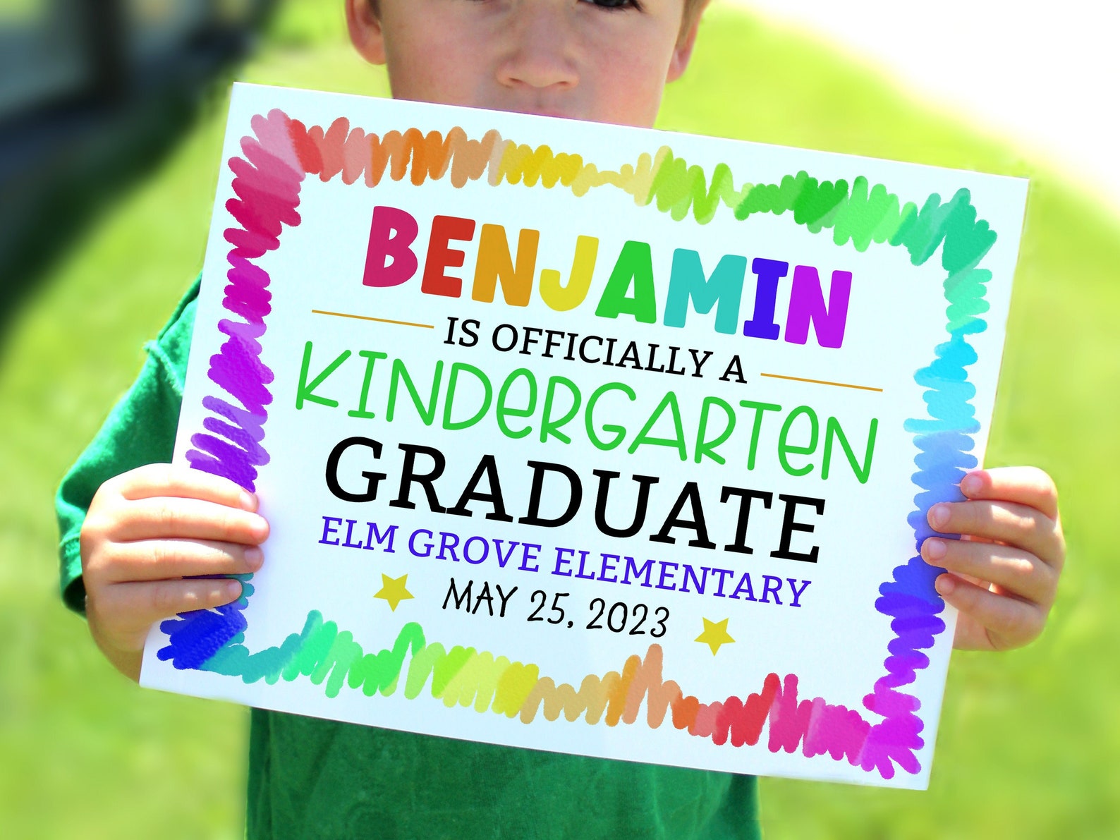 Editable Last Day of School Sign Template Kindergarten - Etsy