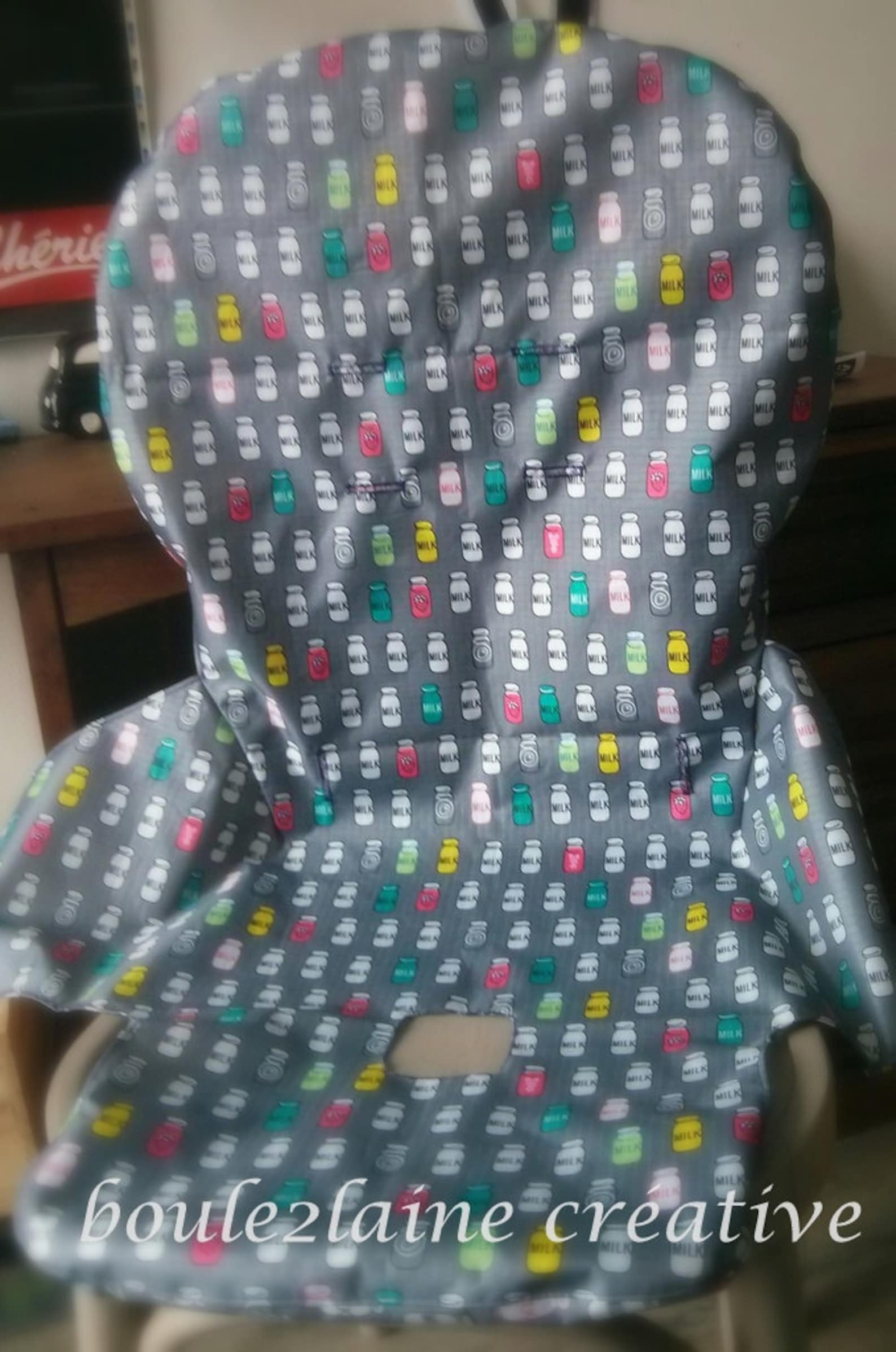 PDF Pattern DIY High Chair Cover / Patron Et Tuto Pour Housse Chaise ...