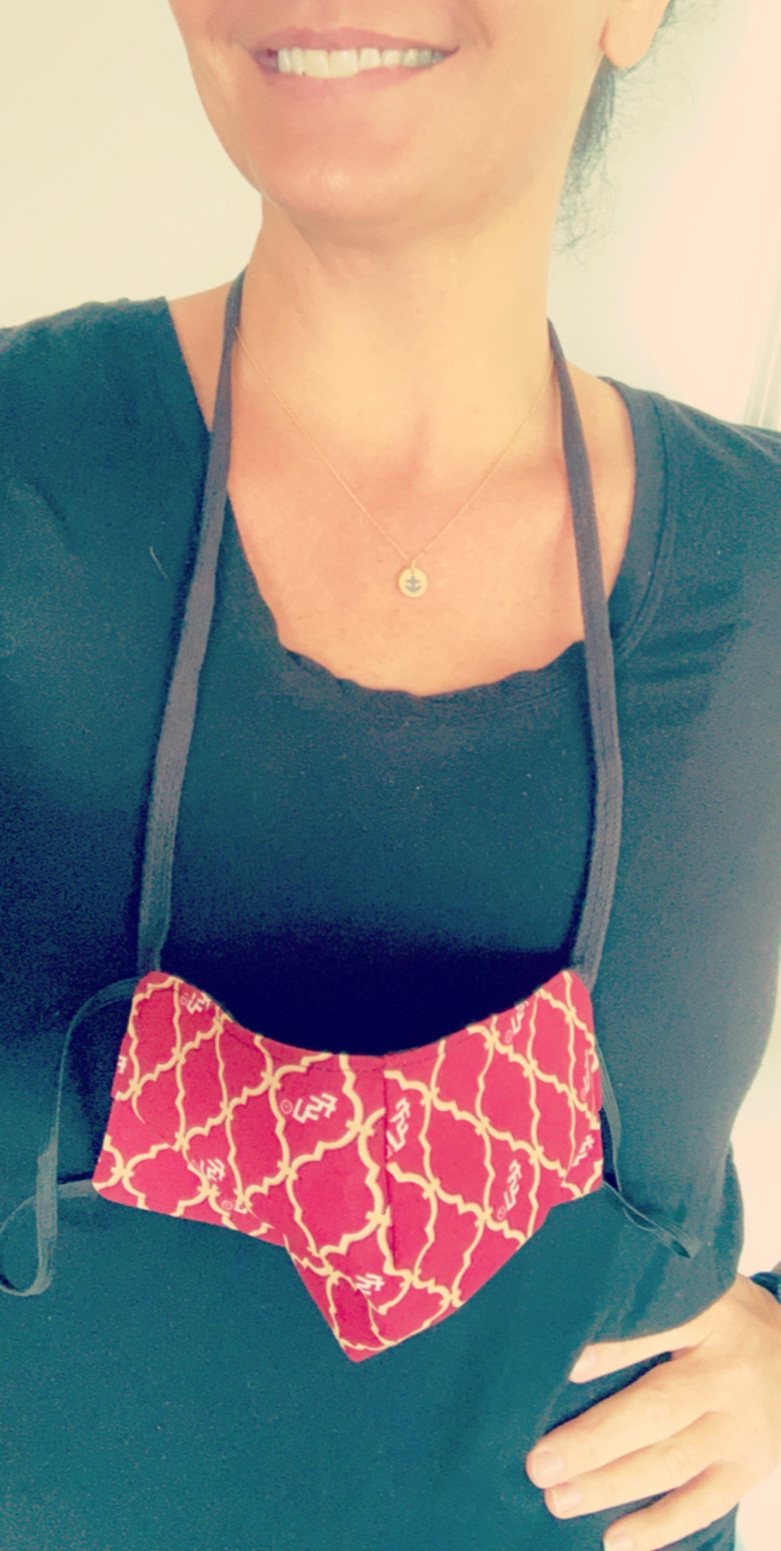 FSU Florida State Face Mask w/ Filter Pocket & Neck Strap | Etsy