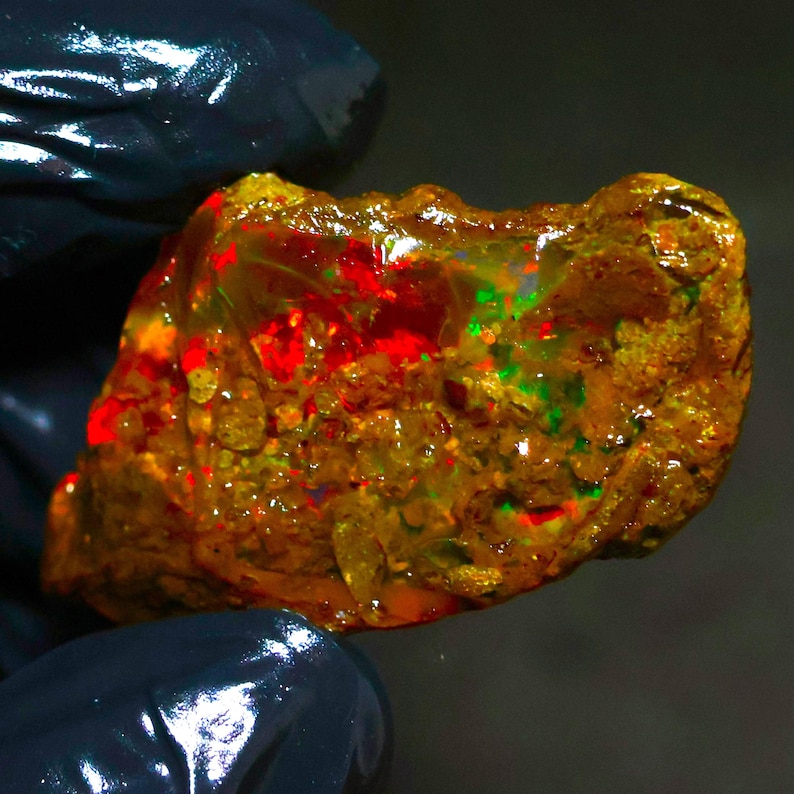 Ethiopian Specimen Opal Crystal, 70 Ct, A-41 - Etsy UK