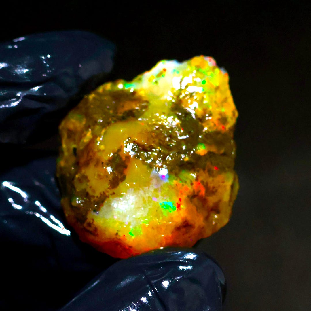 Ethiopian Specimen Opal Crystal, 48 Ct, A-16 - Etsy