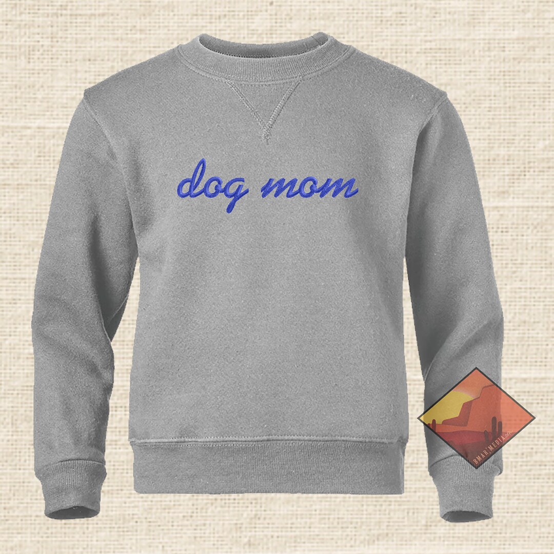 Dog Mom Embroidery File With 4 Sizes and 5 File Formats - Etsy