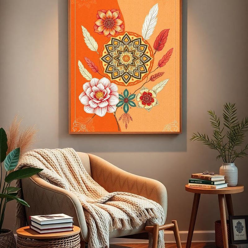 Boho Chic Art - Etsy