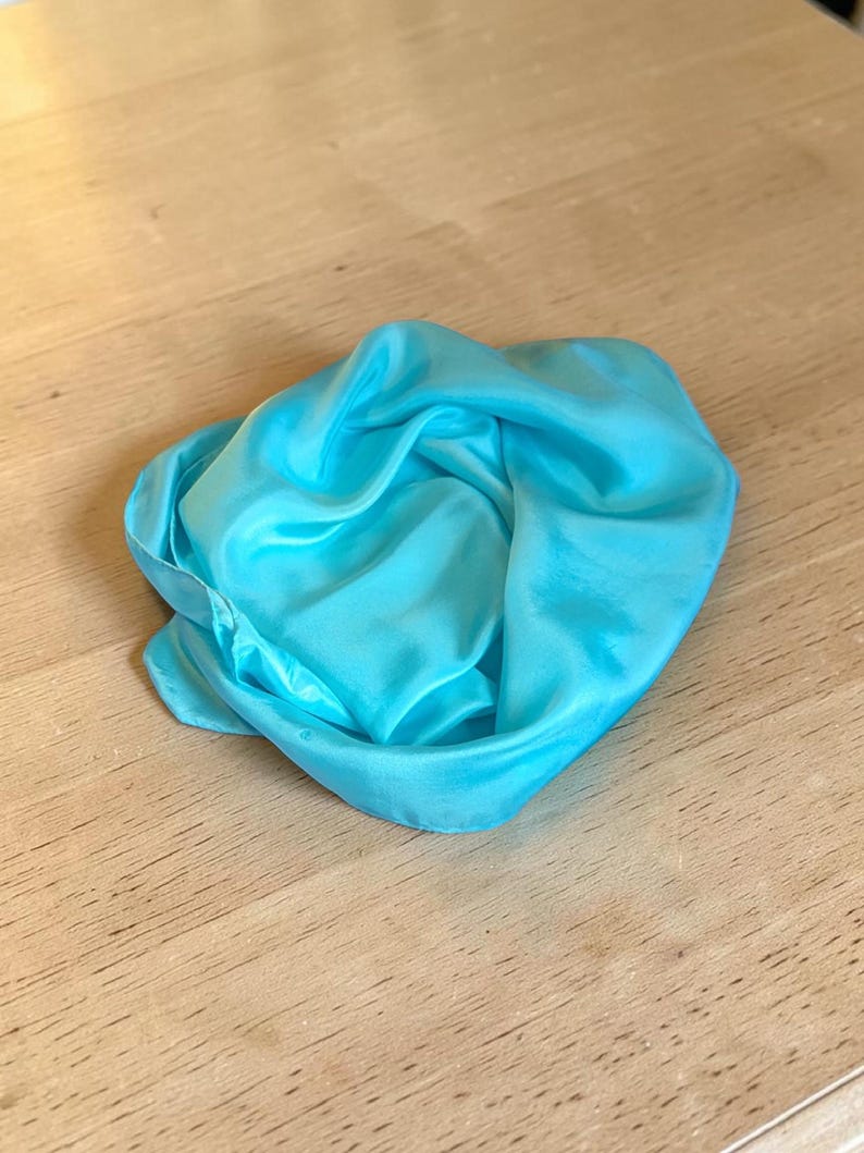 35x35-inch Turquoise Wild Rag/scarf---sc220 - Etsy
