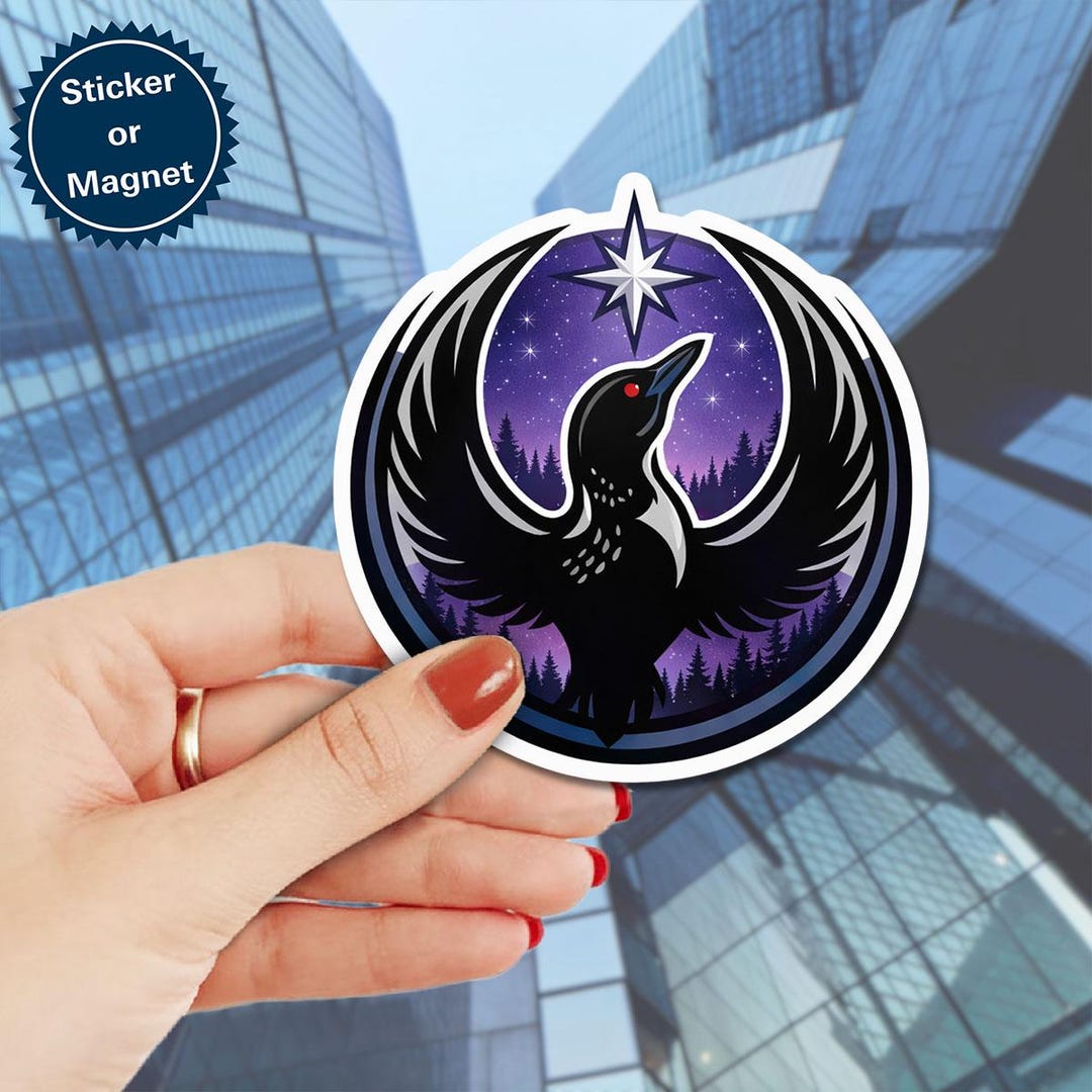 20 Pcs Minnesota Loon Resistance Sticker, I Stand With the Resistance ...
