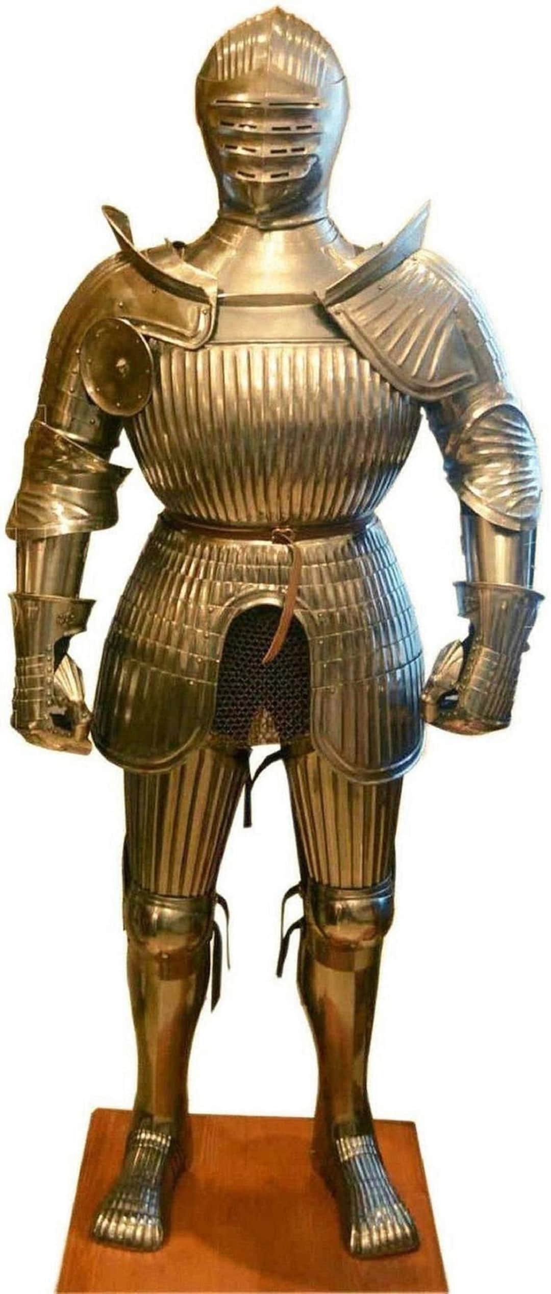 16th- Century Medieval German Maximilian Armour Suit, German Plate Full ...