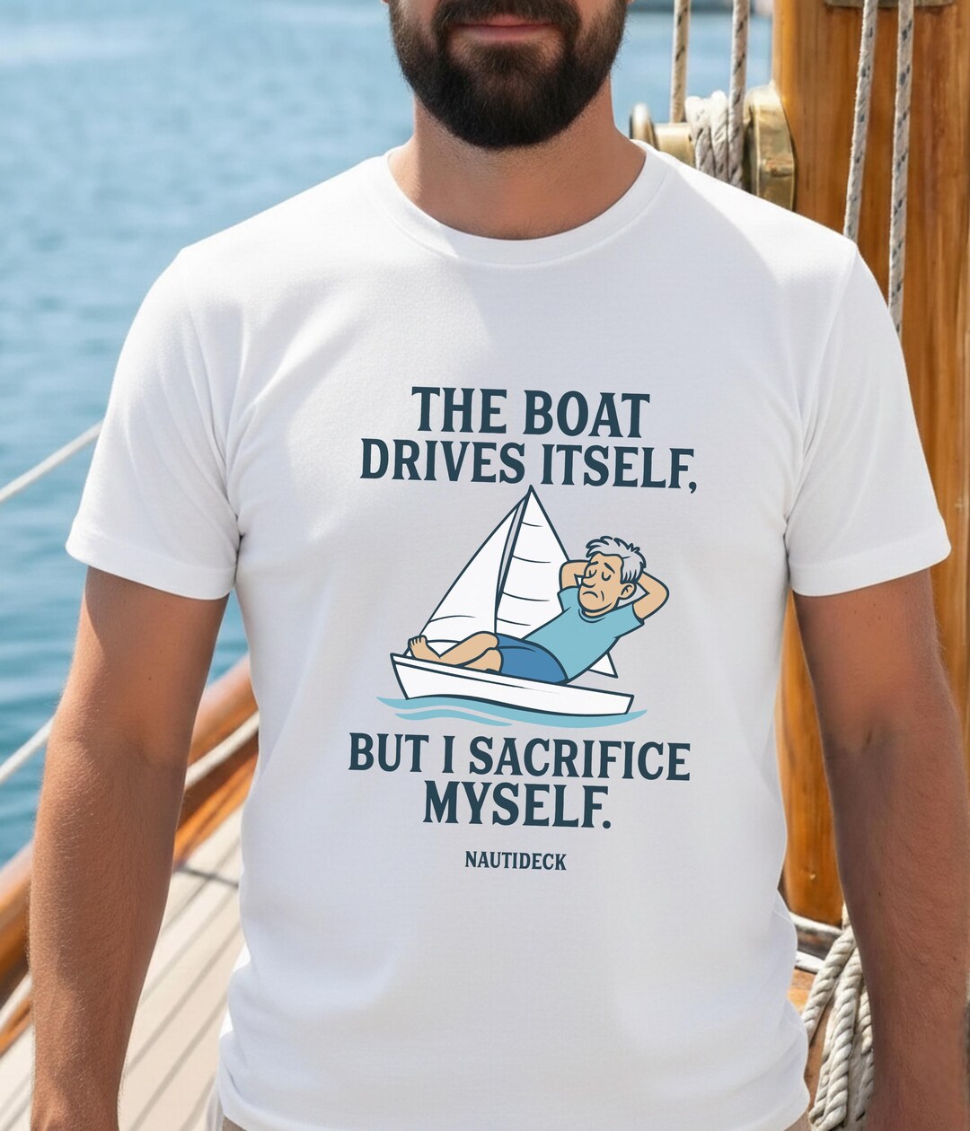 Funny Sailor T-shirt, Boat Driver, Funny Lake Life Gift - Etsy