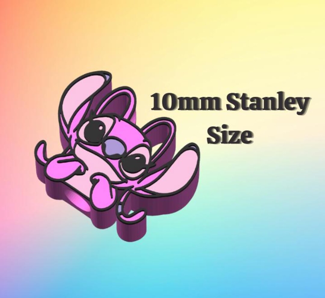 Angel 10mm Stanley Straw Topper STL File - Etsy