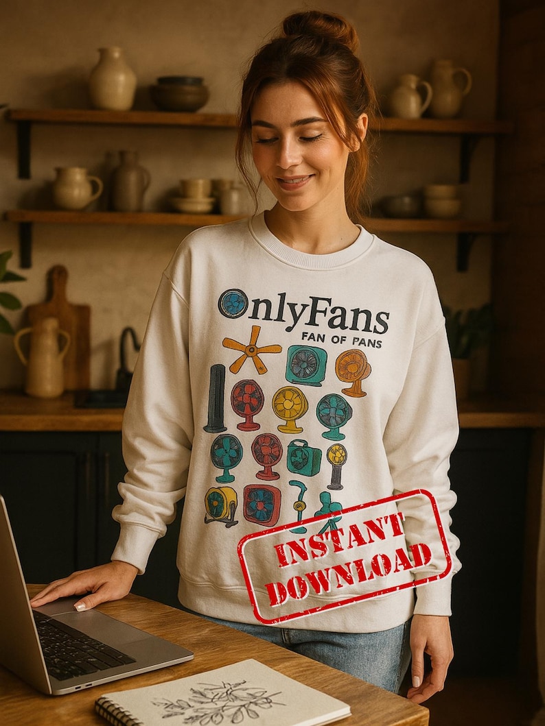 Funny Onlyfans PNG, Fan of Fans Digital Graphic, Retro Electric Fan ...