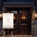 Restaurant Welcome Sign Template | “ignite Your Appetite” | Cream ...