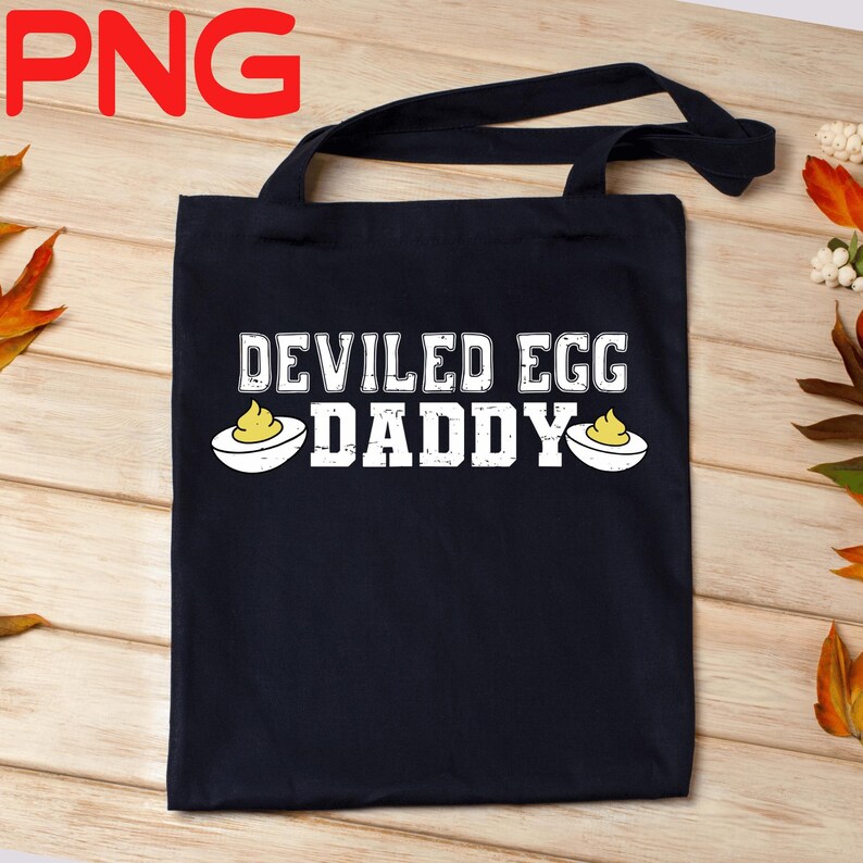 Funny Deviled Egg Thanksgiving Design: Retro Fall PNG (digital Download ...