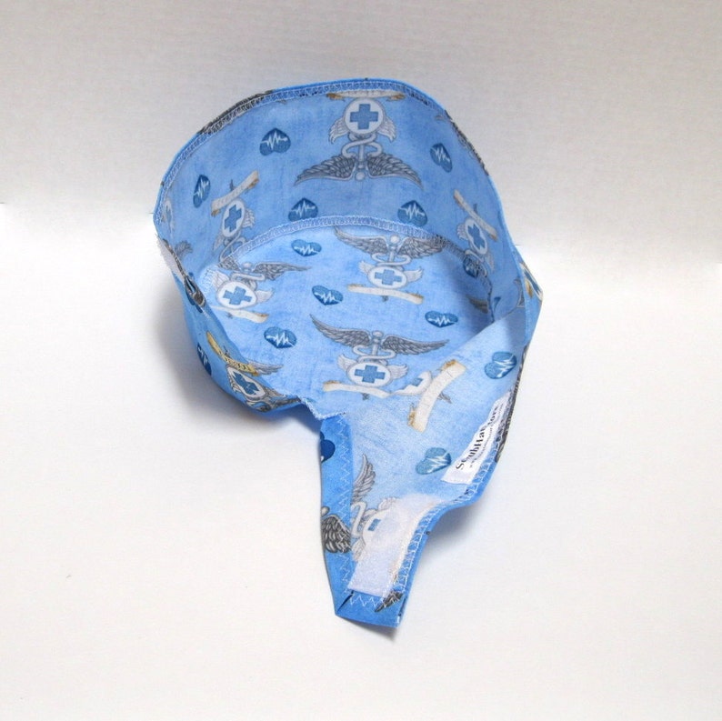 Mens Scrub Hat or Surgical Cap With Doctor Logo - Etsy