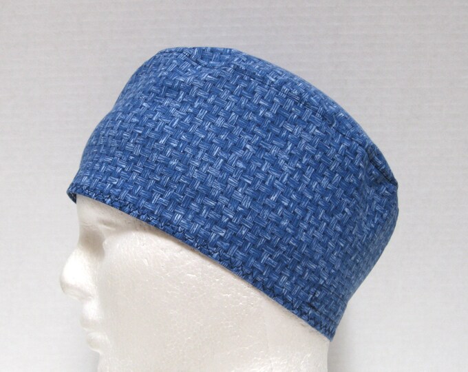 Mens Scrub Hat or Surgical Cap in Shades of Blue - Etsy