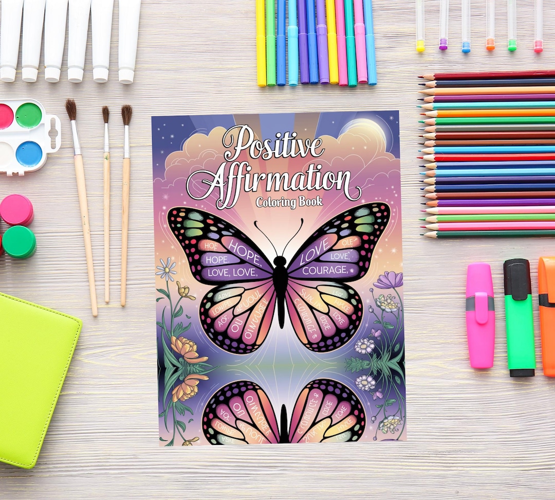Mental Health Coloring Page, Motivational Quotes Color Page ...