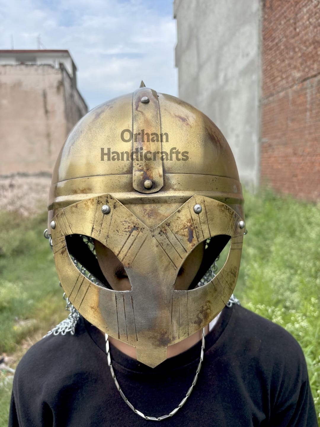MEDIEVAL Roman SCA & LARP Roman Armor Gladiator Secutor Helmet Gift for ...