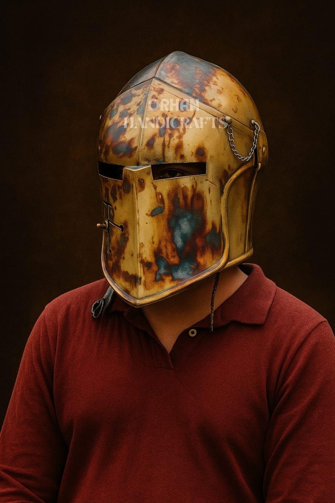 Barbuta Helmet Commando Antique ~ Medieval Knight Armor 20g Mild Steel ...