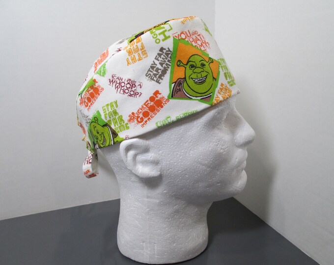 Shrek Unisex Surgical Scrub Cap - Etsy