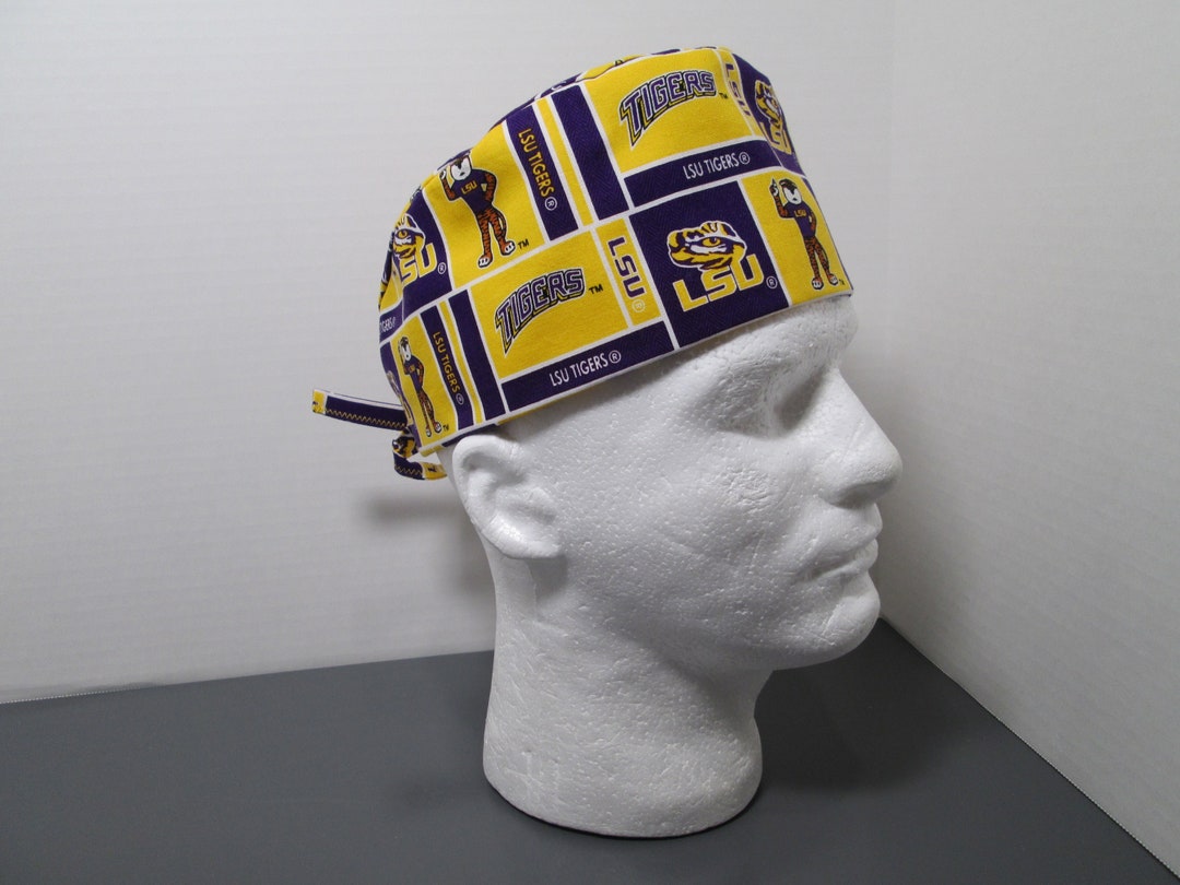 LSU mike the Tiger Unisex Surgical Scrub Cap - Etsy