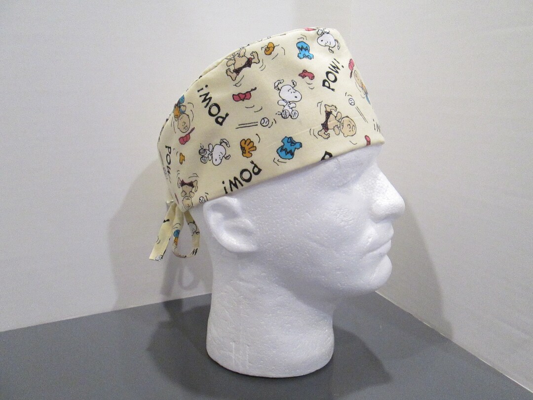 Charlie Brown tossed Peanuts Unisex Surgical Scrub - Etsy