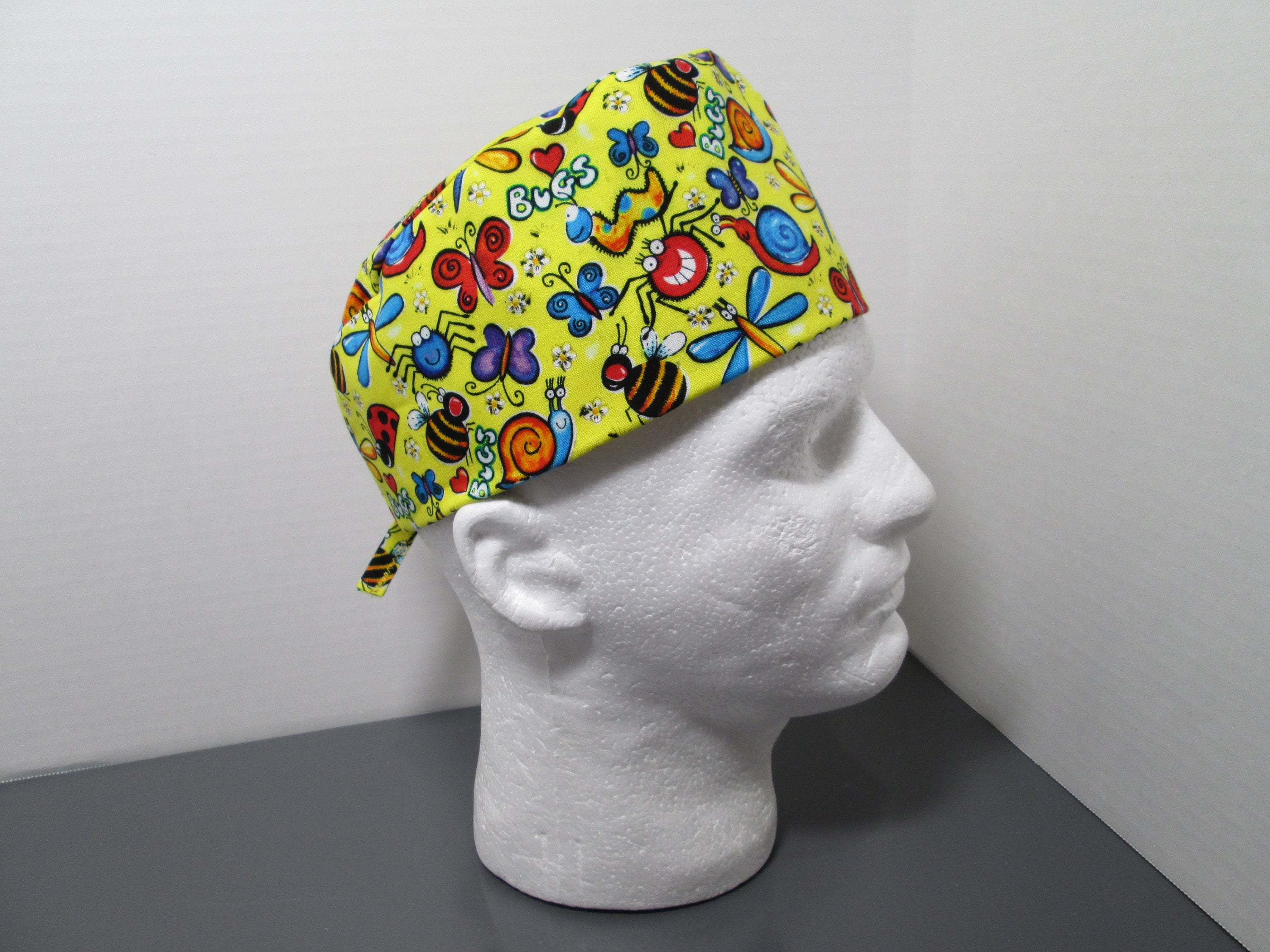 Bugs, Bugs, and More Bugs Unisex Surgical Scrub Cap - Etsy